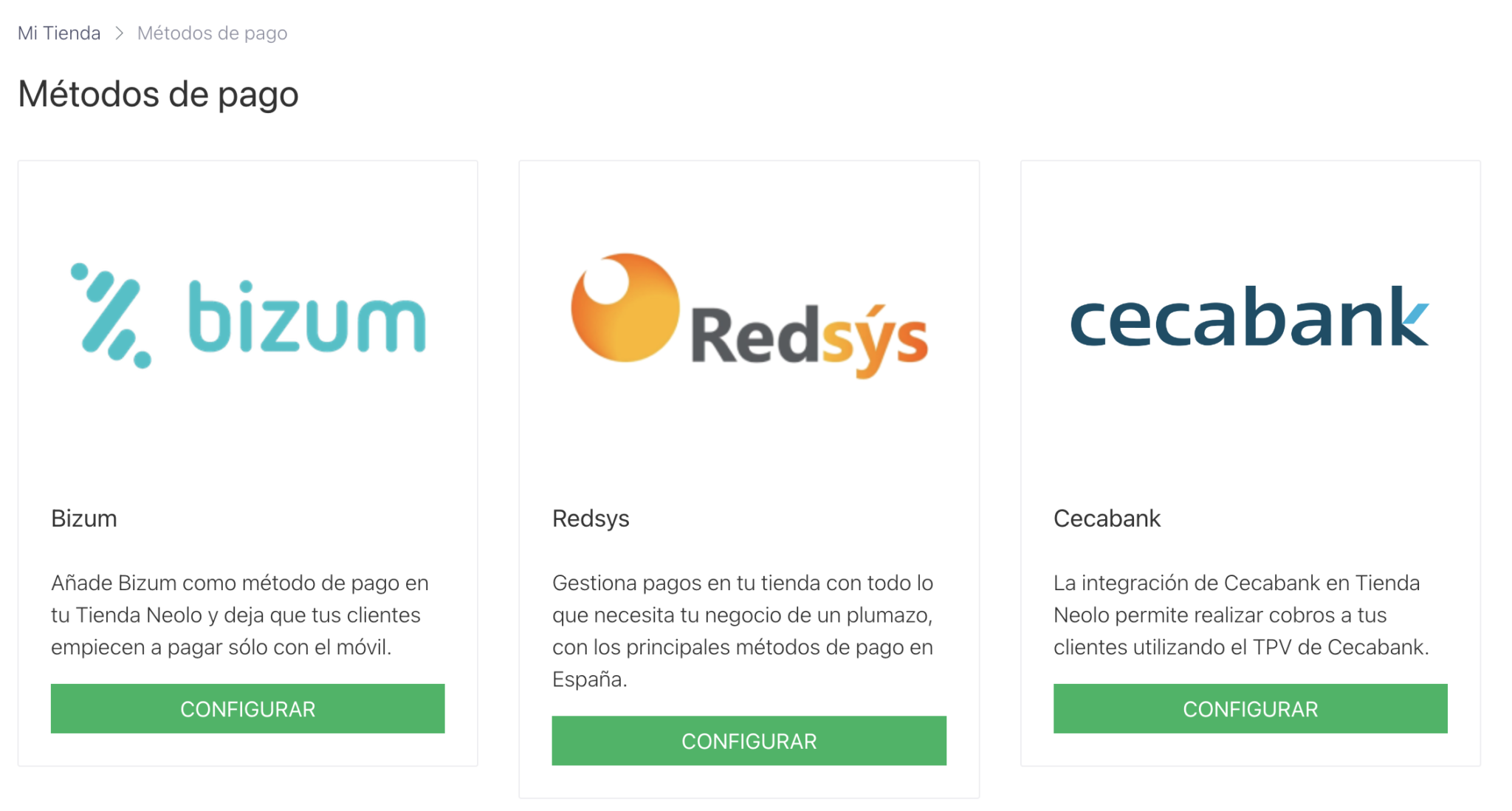 Cómo funciona Bizum y cómo recibir pagos en mi tienda online - Tutoriales Tienda Neolo
